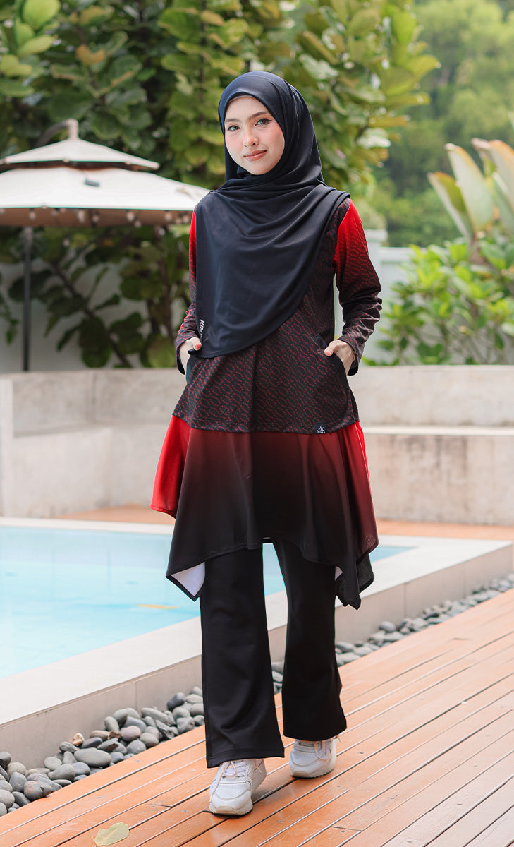 Kimtuniq Monogram Red – KIMYRA