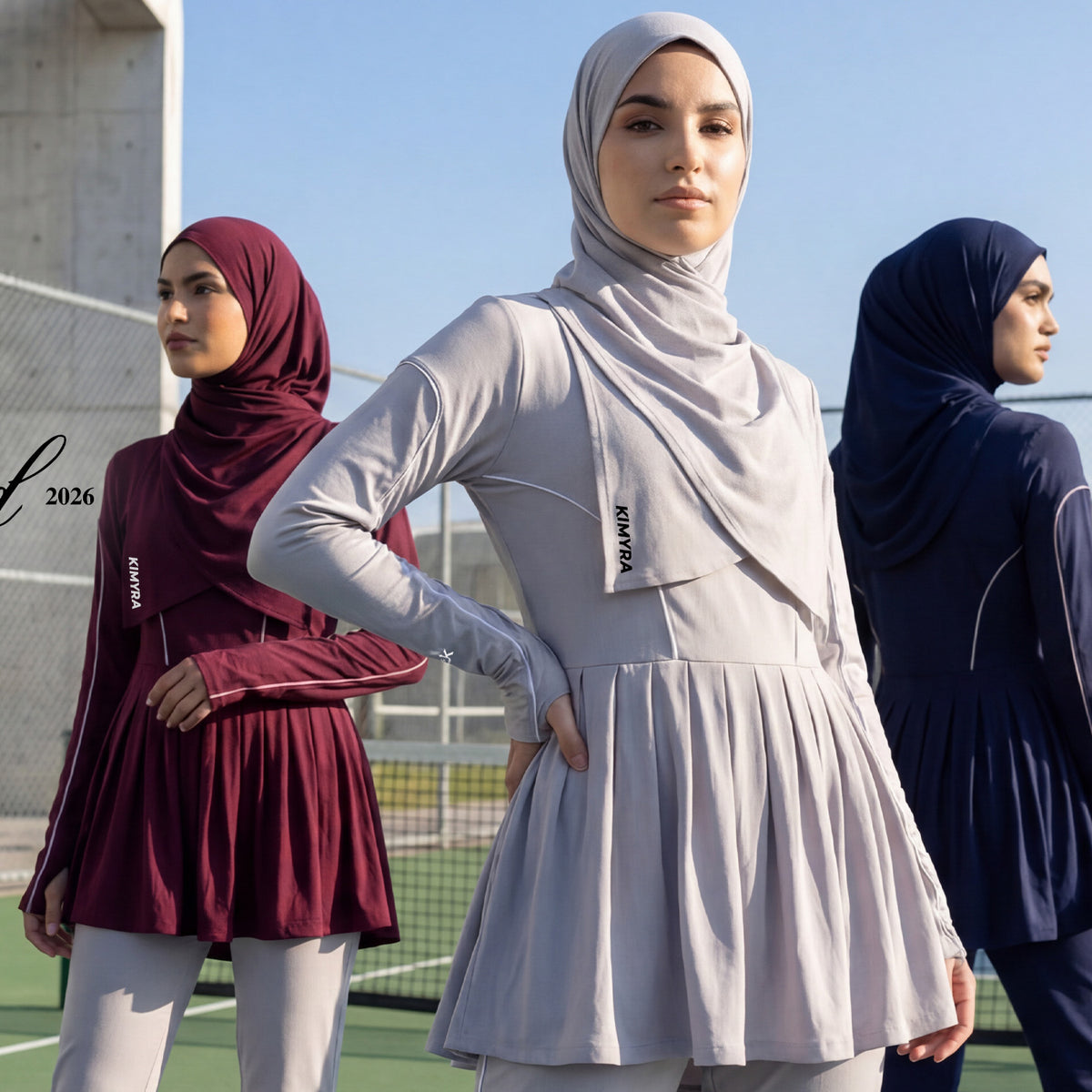 Kimyrastyle.com | Modest Sportswear Muslimah, Sport Hijab, swimwear ...