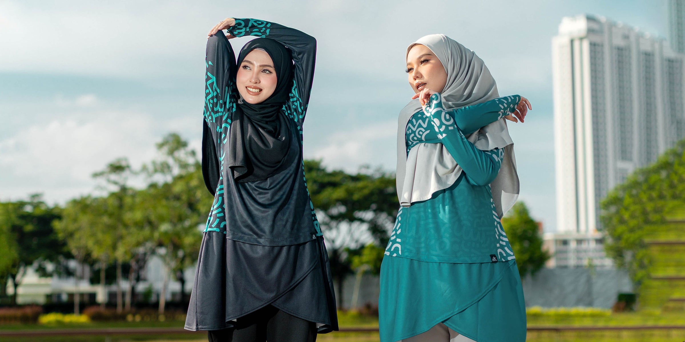 Kimyrastyle.com | Modest Sportswear Muslimah, Sport Hijab, swimwear ...