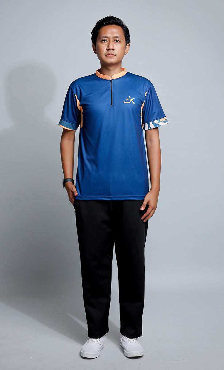 Kimtee Shirt - Tropicana Blue - Men sportwear – KIMYRA