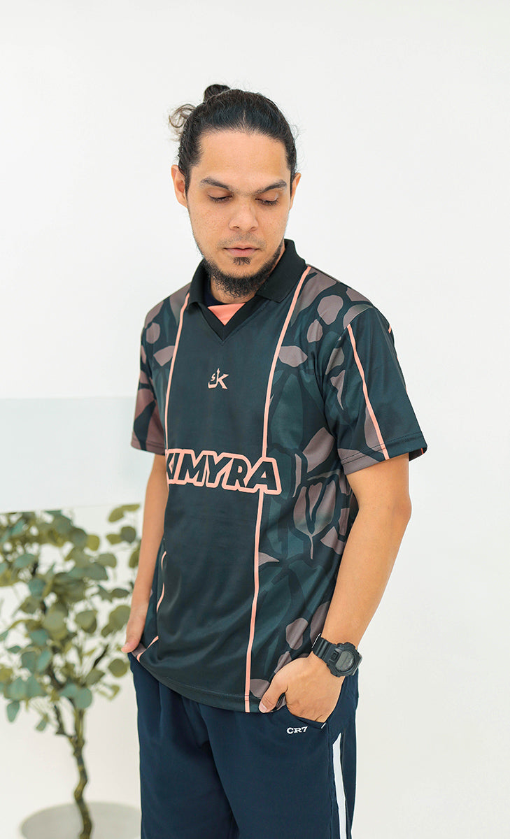 Kimtee Shirt - Rosa Black - Men sportwear – KIMYRA